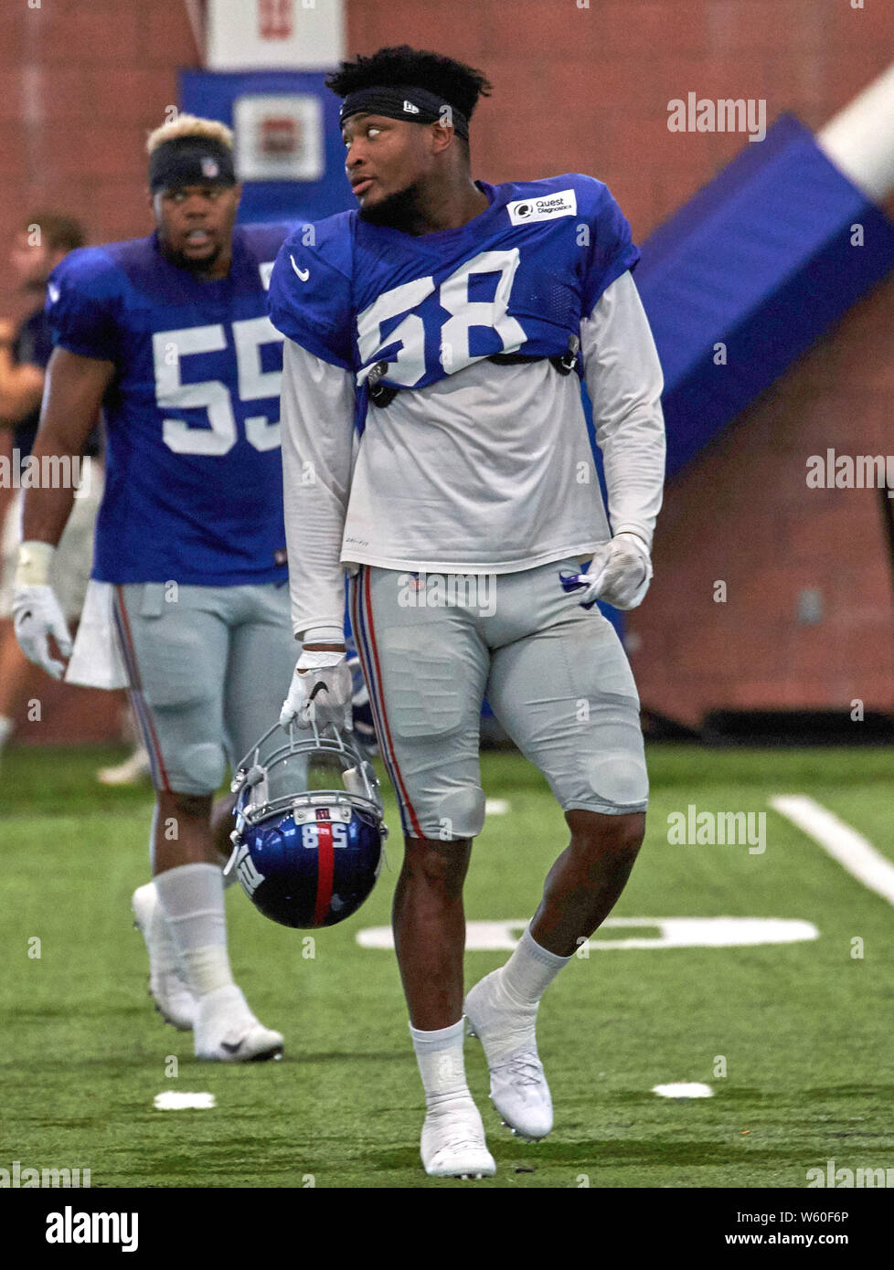 East Rutherford, New Jersey, USA. 30th July, 2019. New York Giants ...