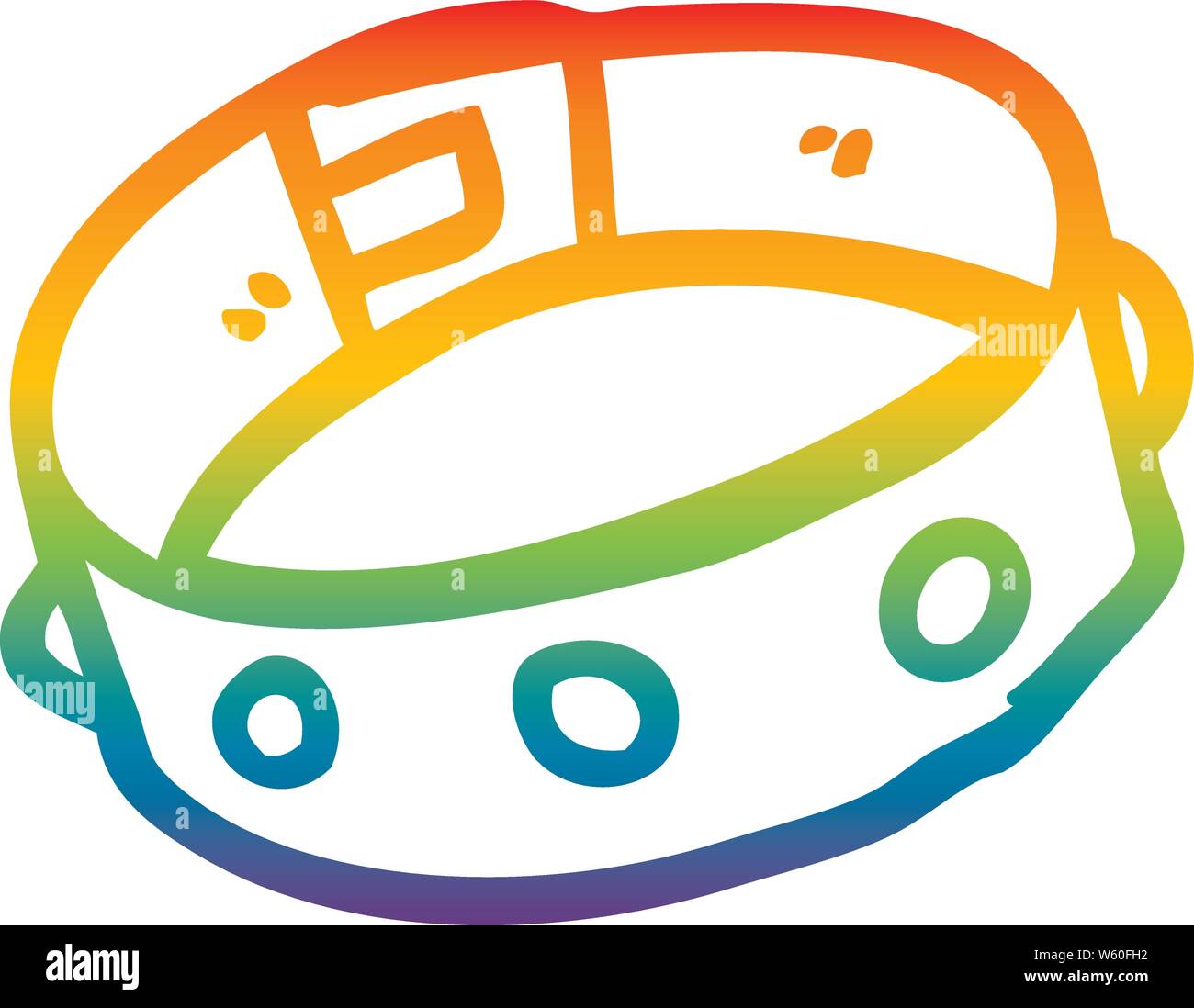 Rainbow collar Cut Out Stock Images & Pictures - Alamy