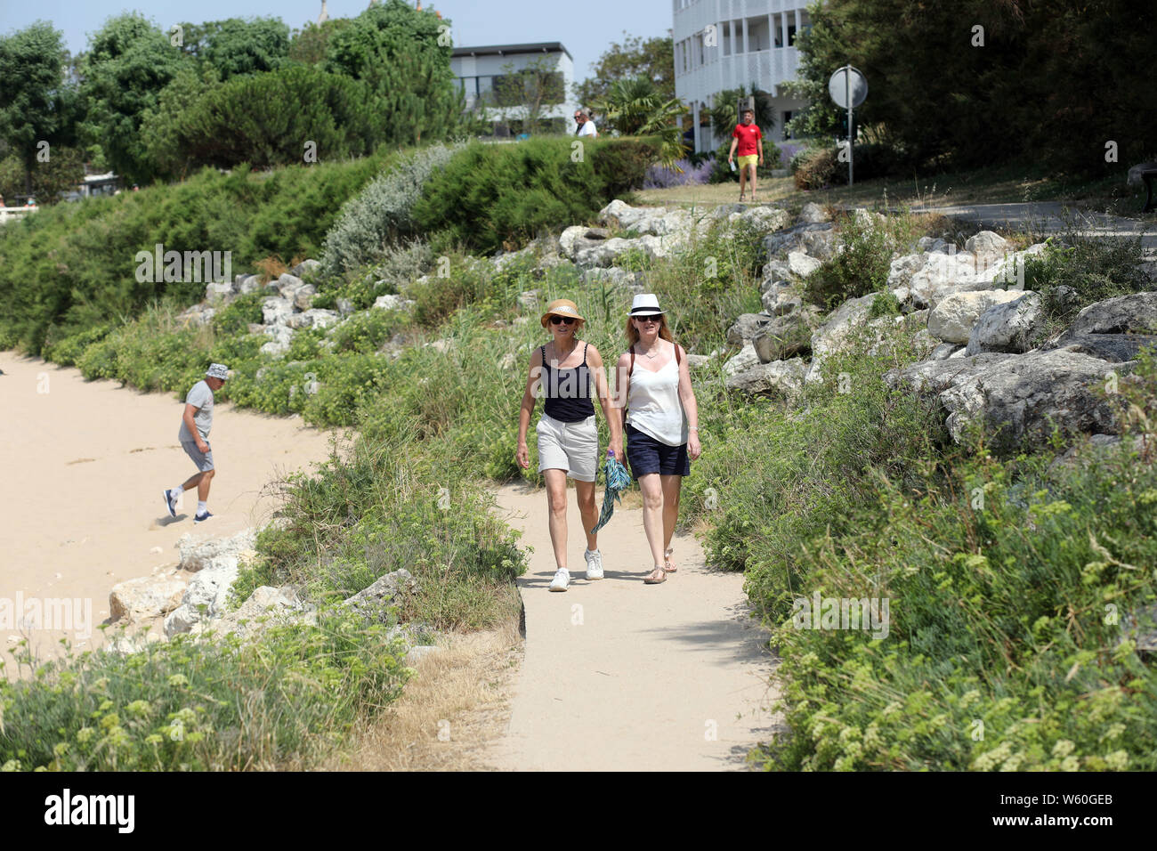 Fouras French beach resort Stock Photo - Alamy
