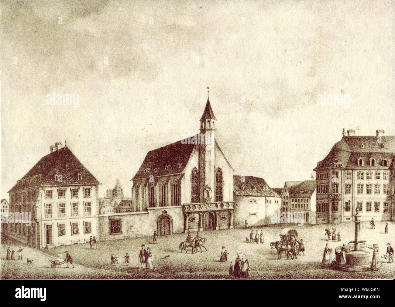 Das jungfraeuliche Kloster St. Agneten Stock Photo - Alamy