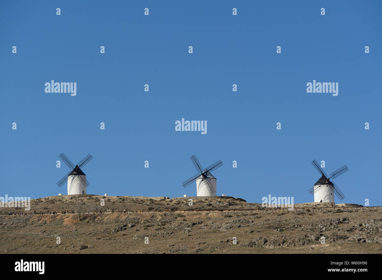 Europe, Iberia, Spain, Castilla-La Mancha , Central Spain, Consuegra ...