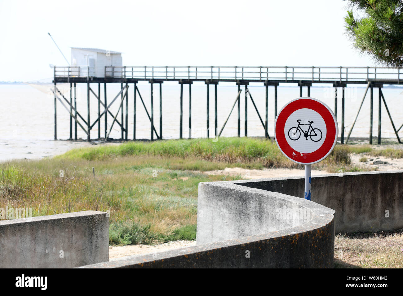 Fouras French beach resort Stock Photo - Alamy