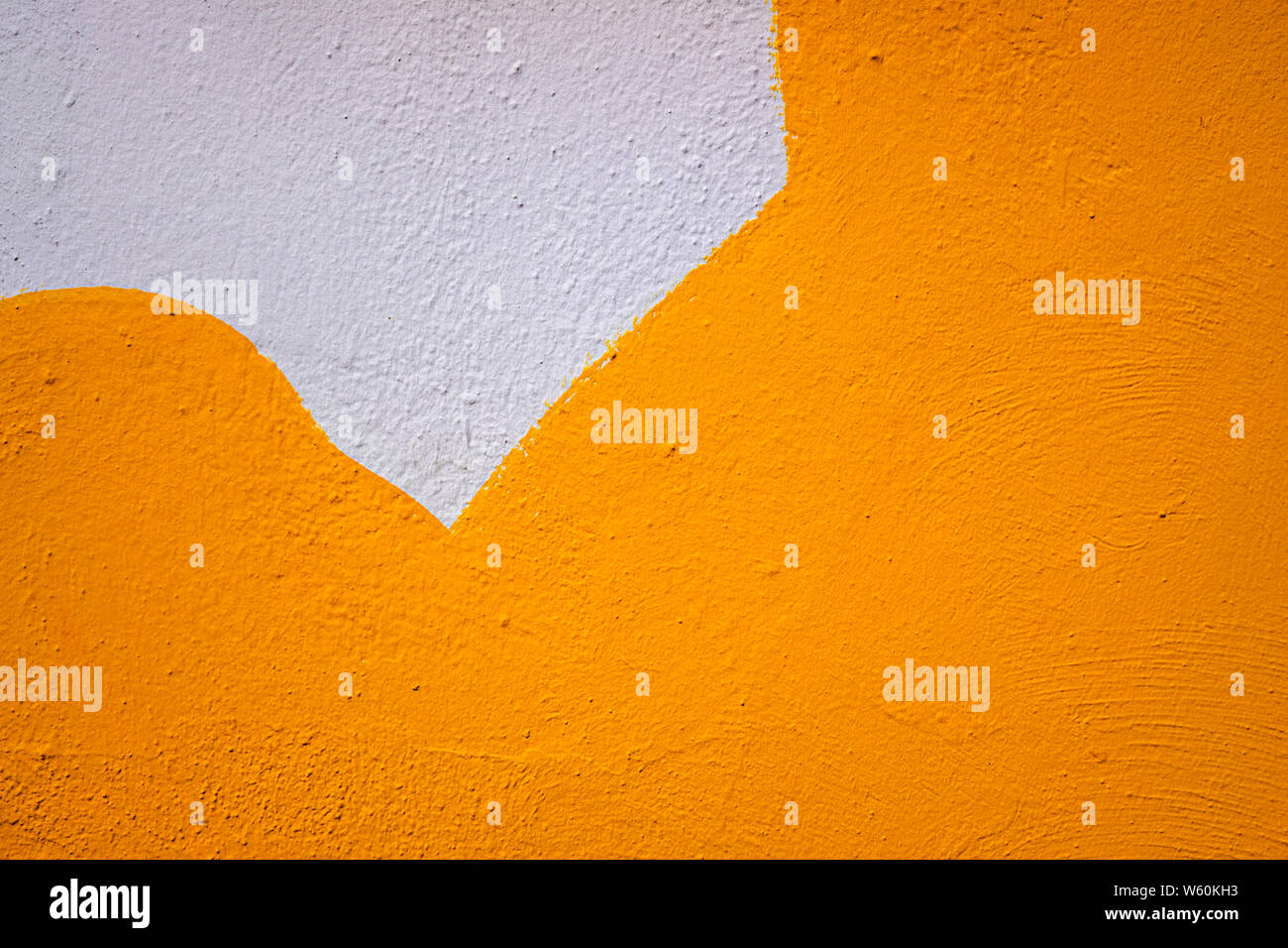 Textured wall background painted by hand Stock Photo - Alamy