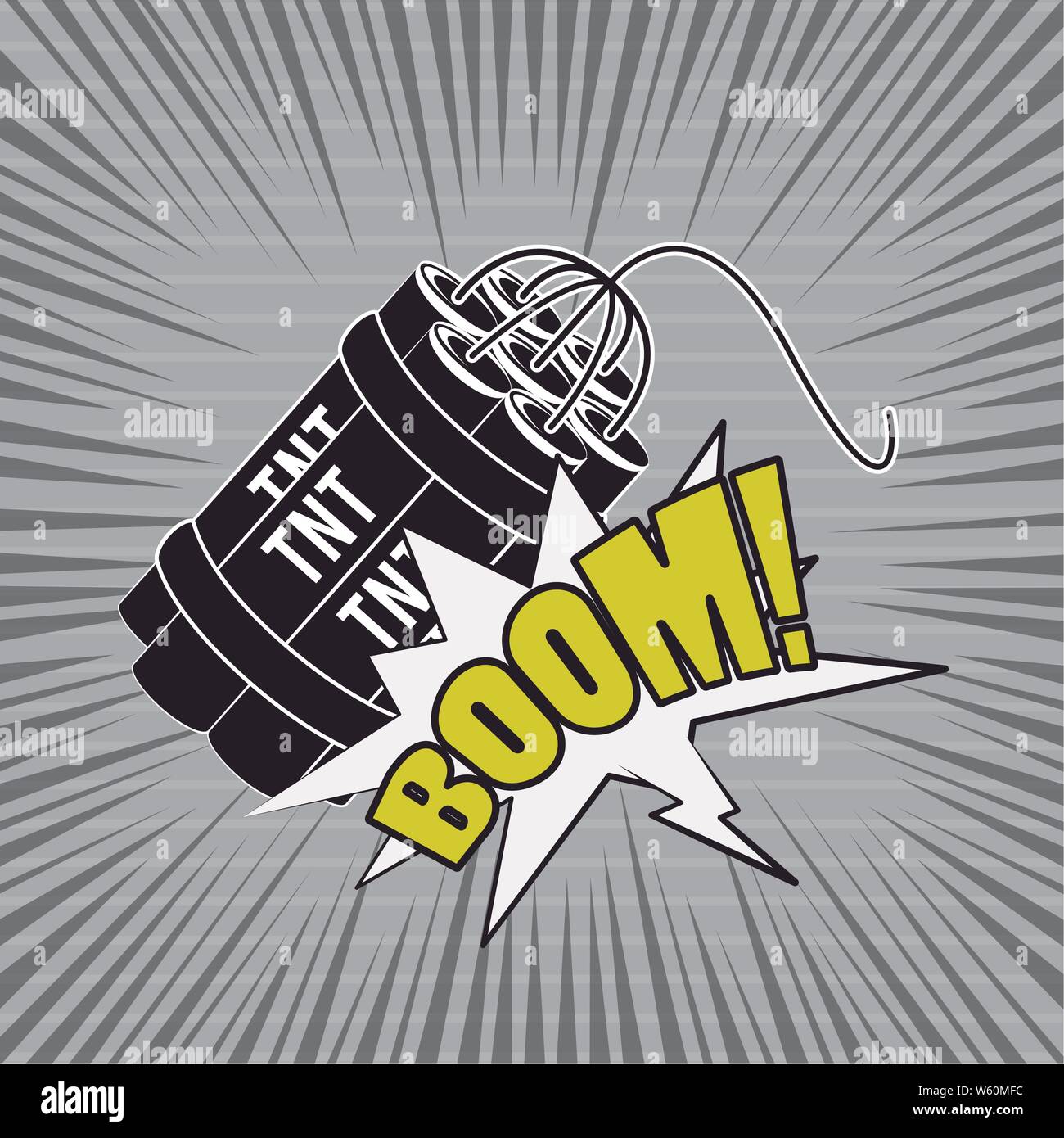 Comic book explosion pop art cartoon Stock Vector Image & Art - Alamy