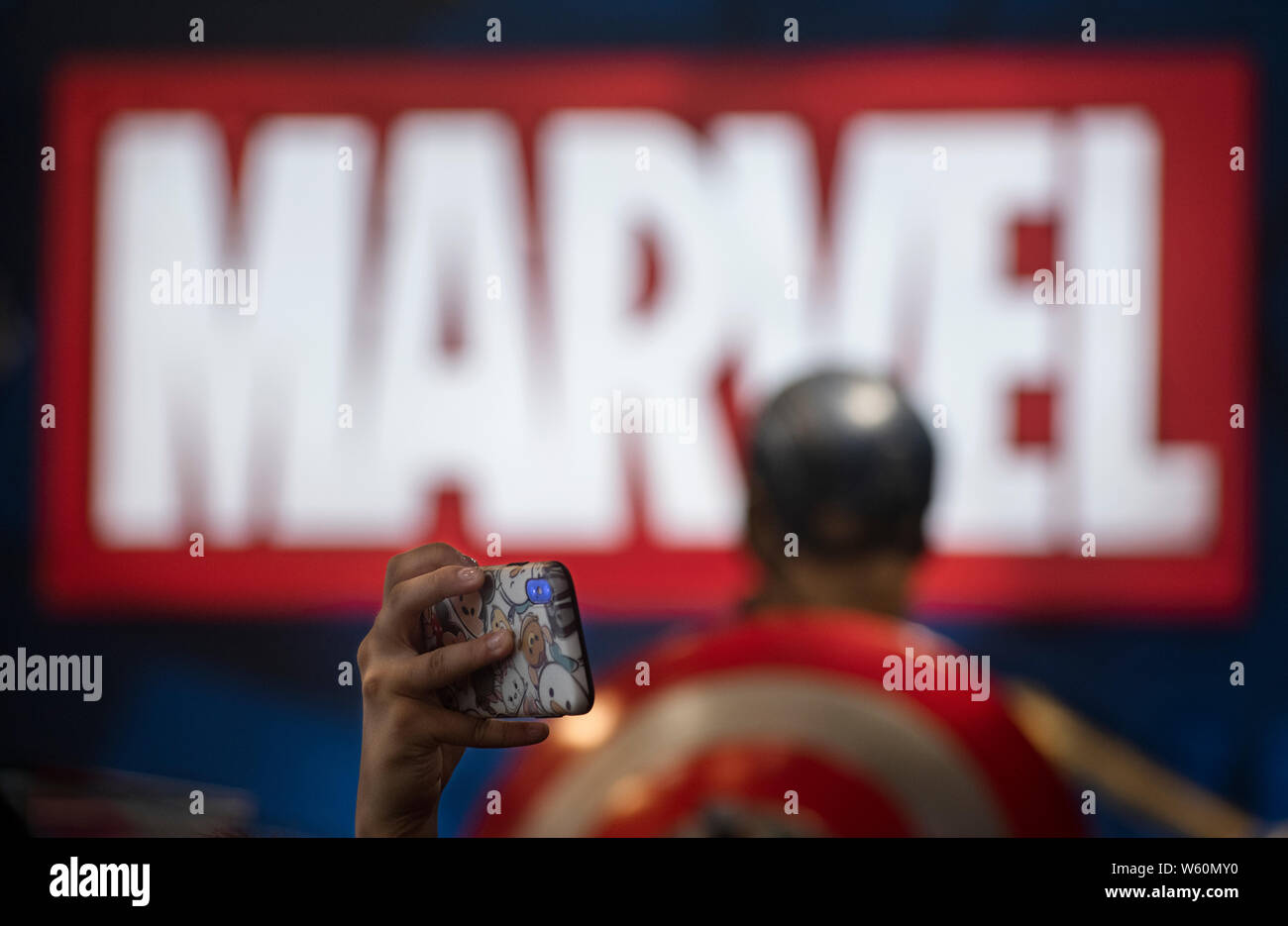 The avengers logo hi-res stock photography and images - Alamy