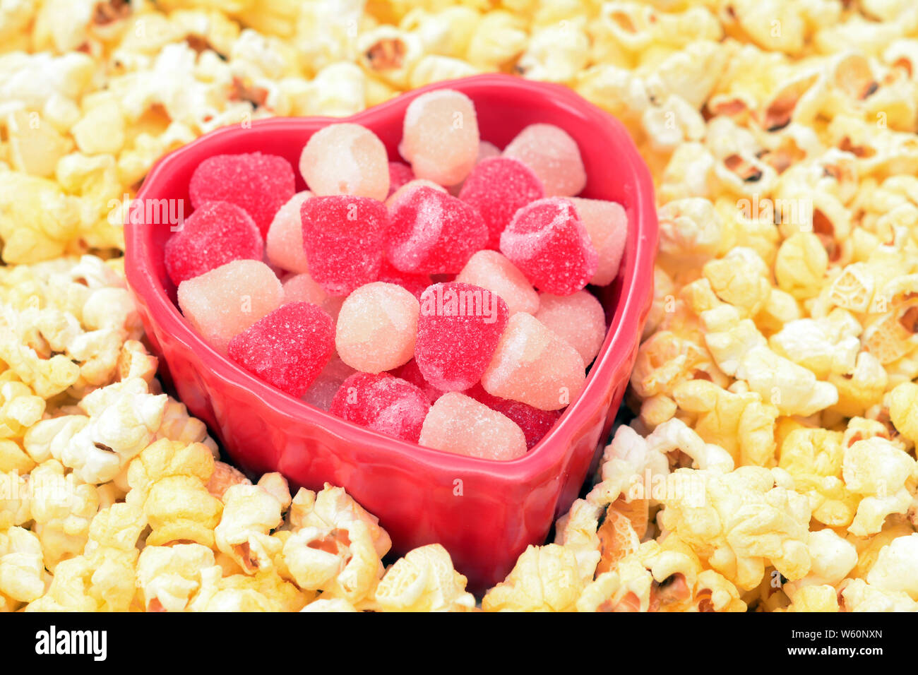 Buttered popcorn candy hi-res stock photography and images - Alamy
