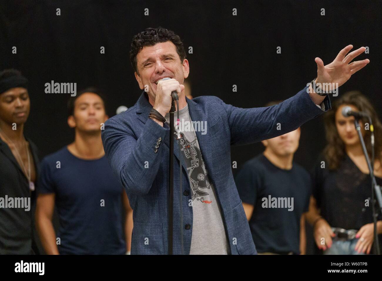 New York, NY, USA. 30th July, 2019. Bradley Dean Photo Call for BAT OUT ...