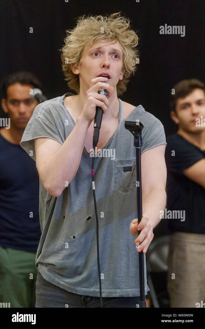 New York, NY, USA. 30th July, 2019. Andrew Polec Photo Call for BAT OUT ...