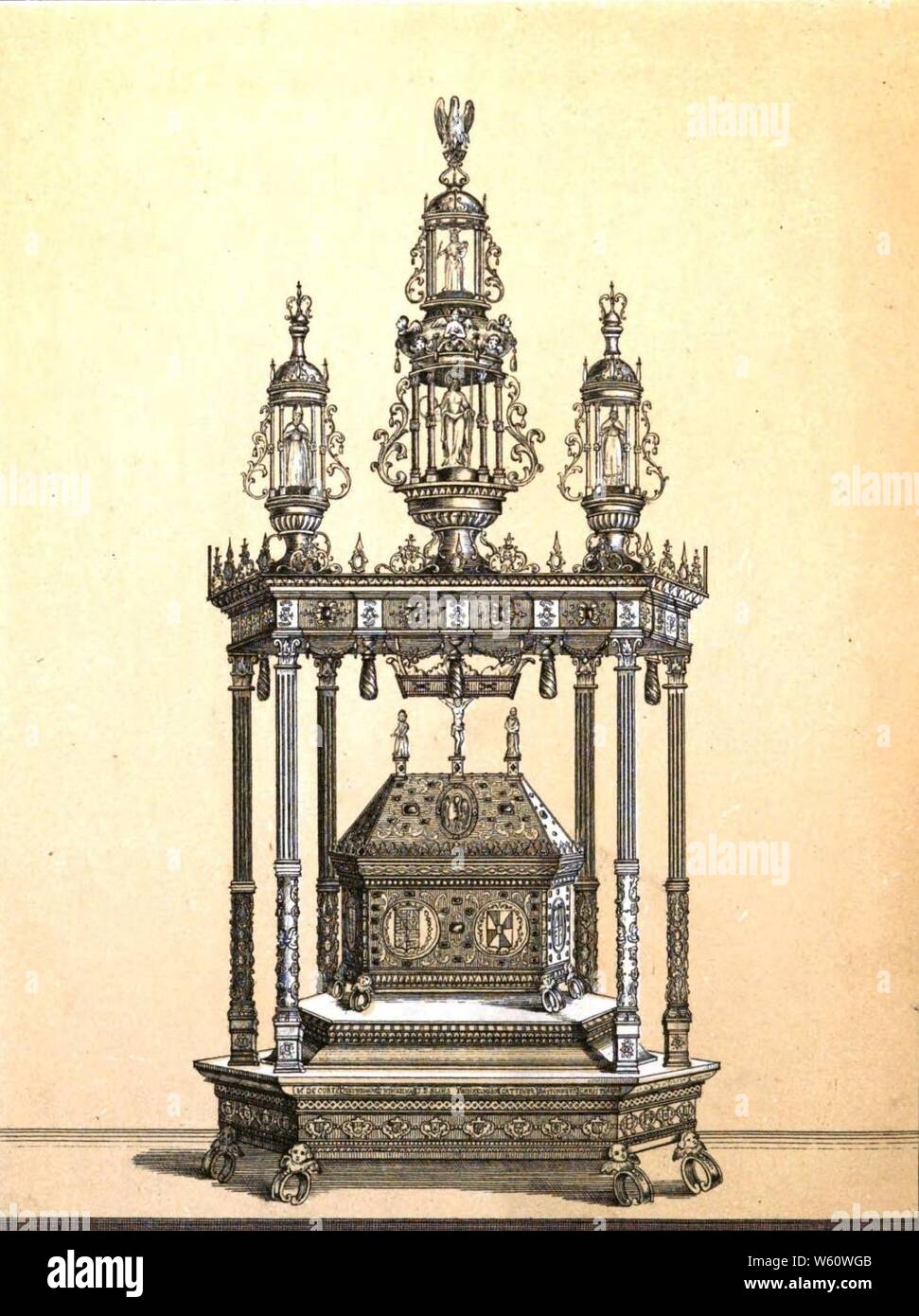 Daveluy – Bruges, ses monuments et ses tableaux Illustr. p.20 Stock ...