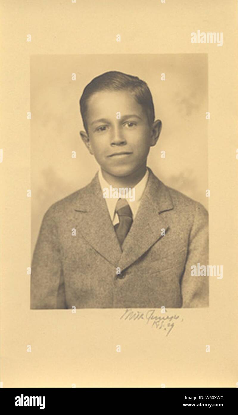 David Douglas Duncan (8th grade portrait Stock Photo - Alamy