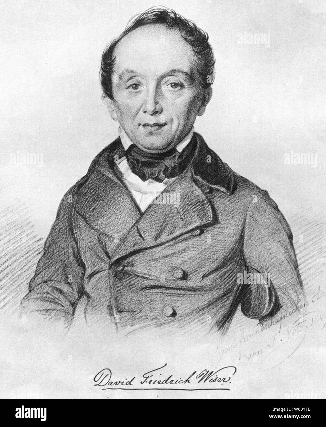 David Friedrich Wiser (1849 Stock Photo - Alamy