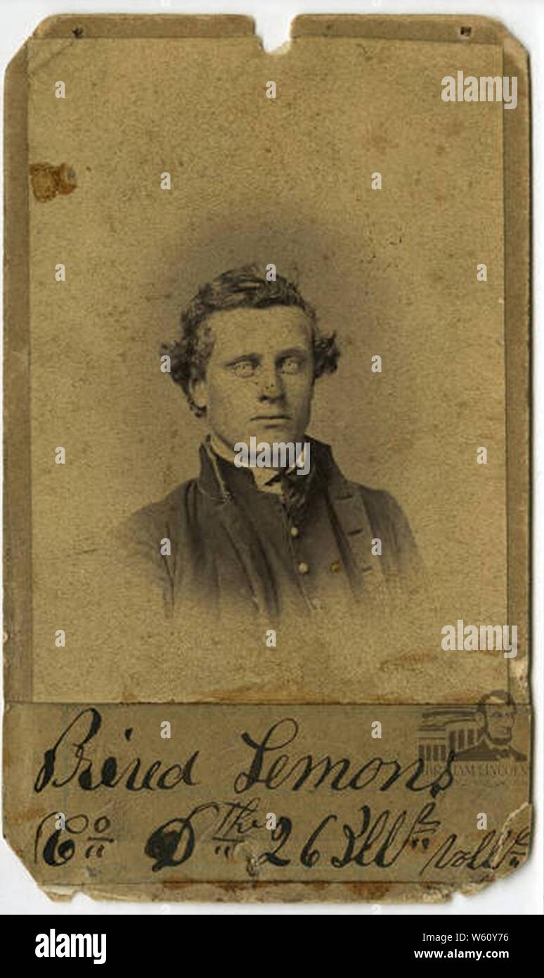 David H. Lemons (ALP BIB 2582 Stock Photo - Alamy