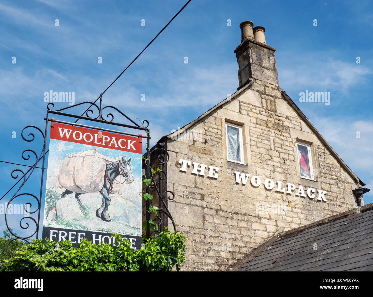 Laurie lee woolpack pub hi-res stock photography and images - Alamy