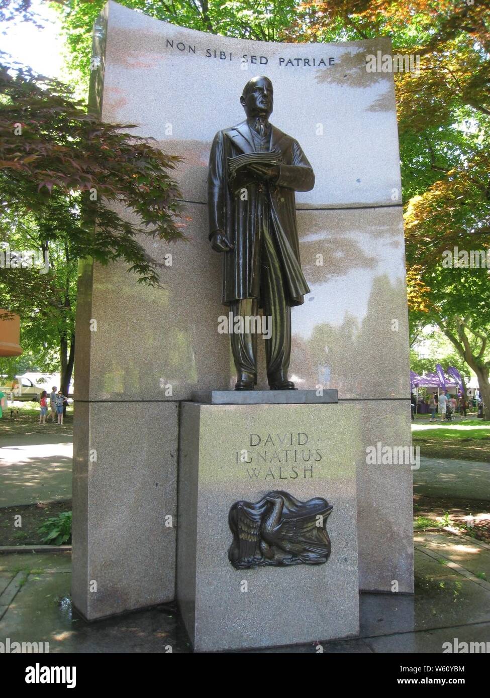 David Ignatius Walsh memorial Stock Photo - Alamy