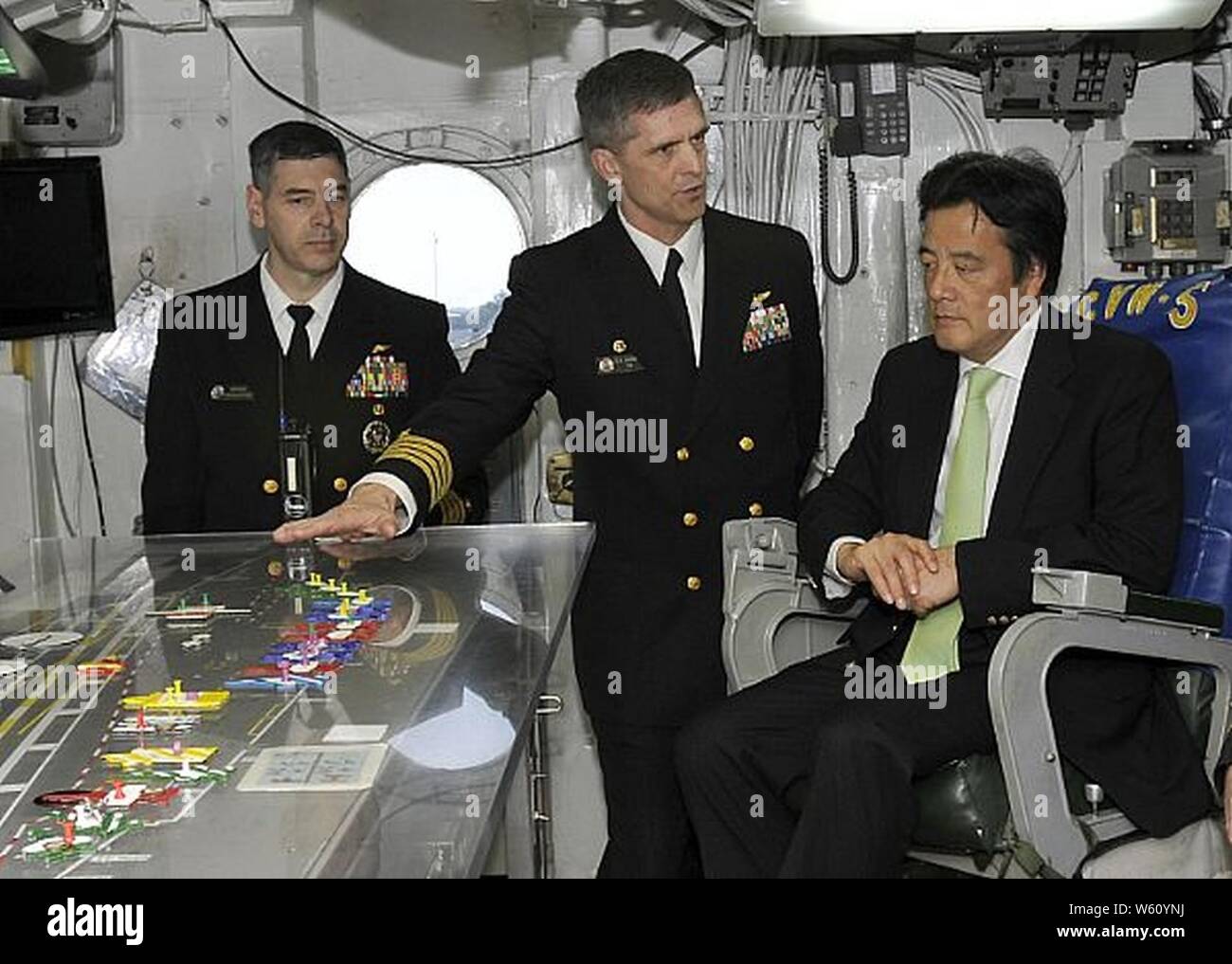 David Lausman and Katsuya Okada 20100410 Stock Photo - Alamy