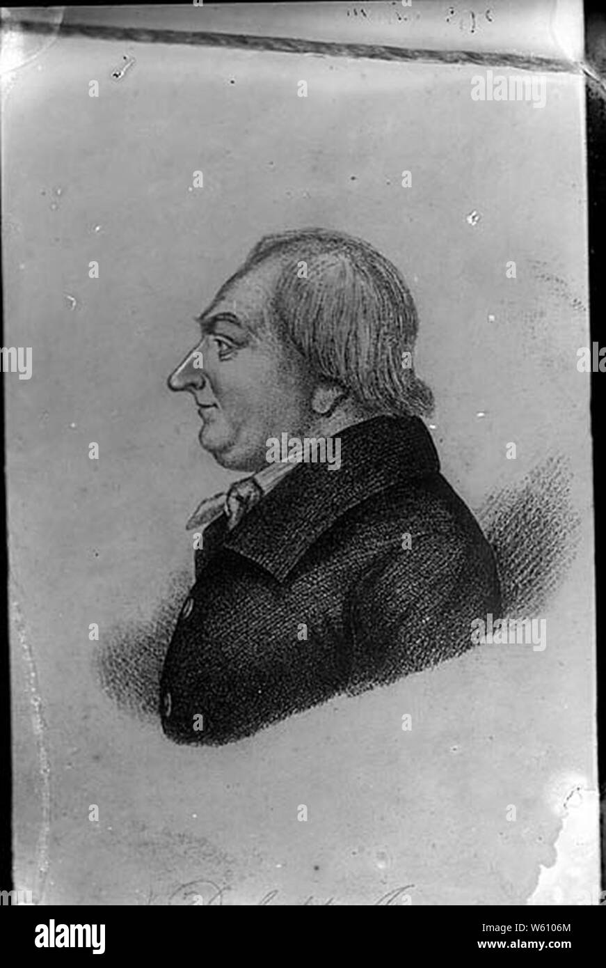 David Richards (Dafydd Ionawr 1751-1827) (print Stock Photo - Alamy