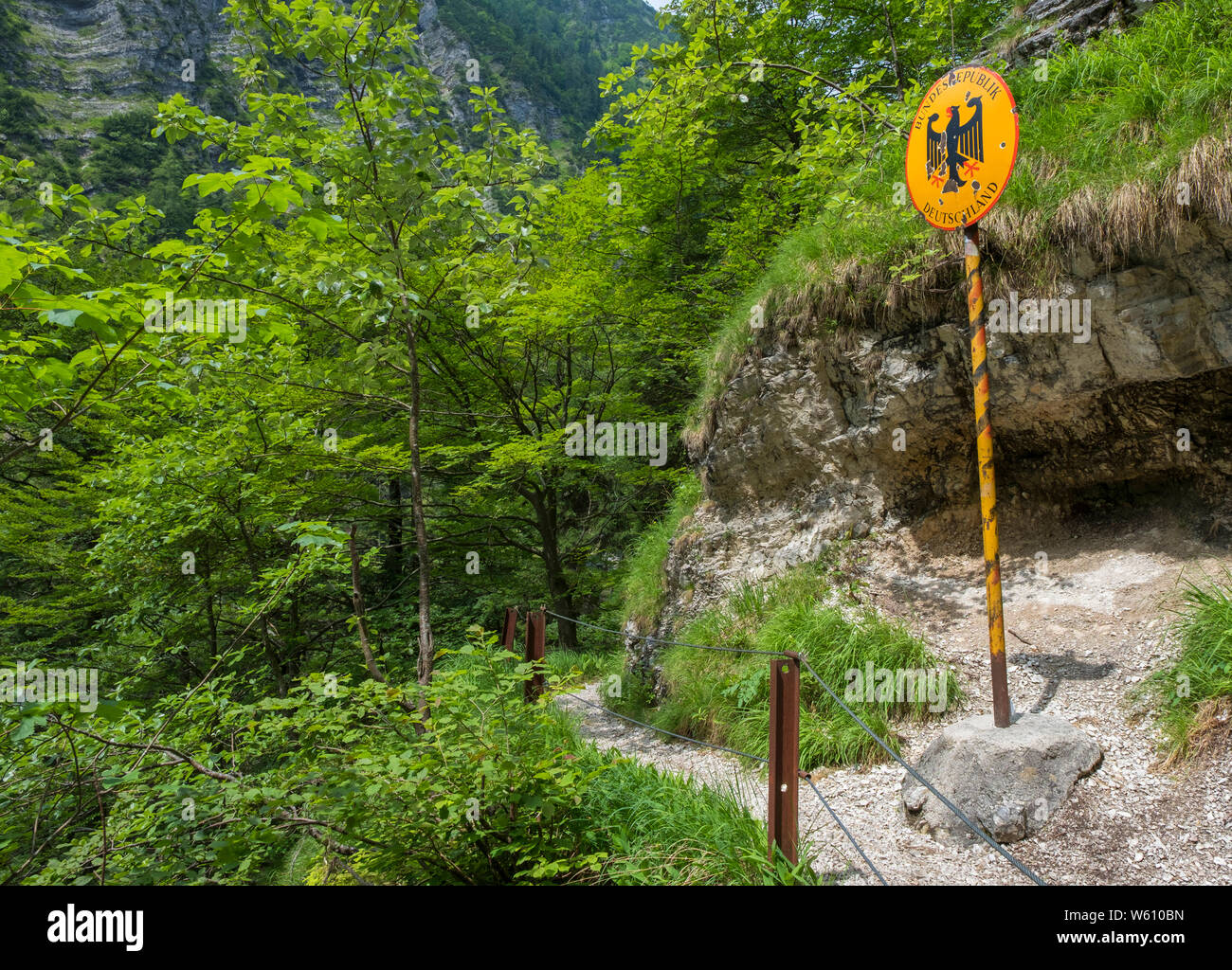 Old german border crossing hi-res stock photography and images - Alamy