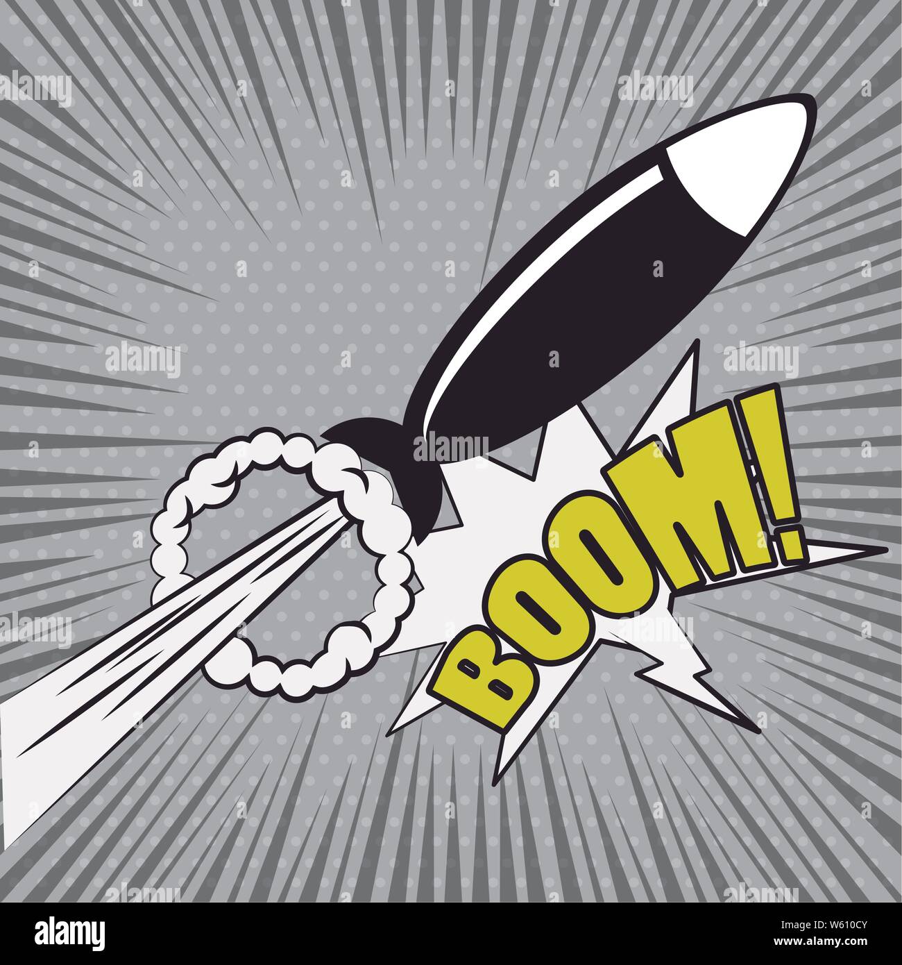 Comic book explosion pop art cartoon Stock Vector Image & Art - Alamy