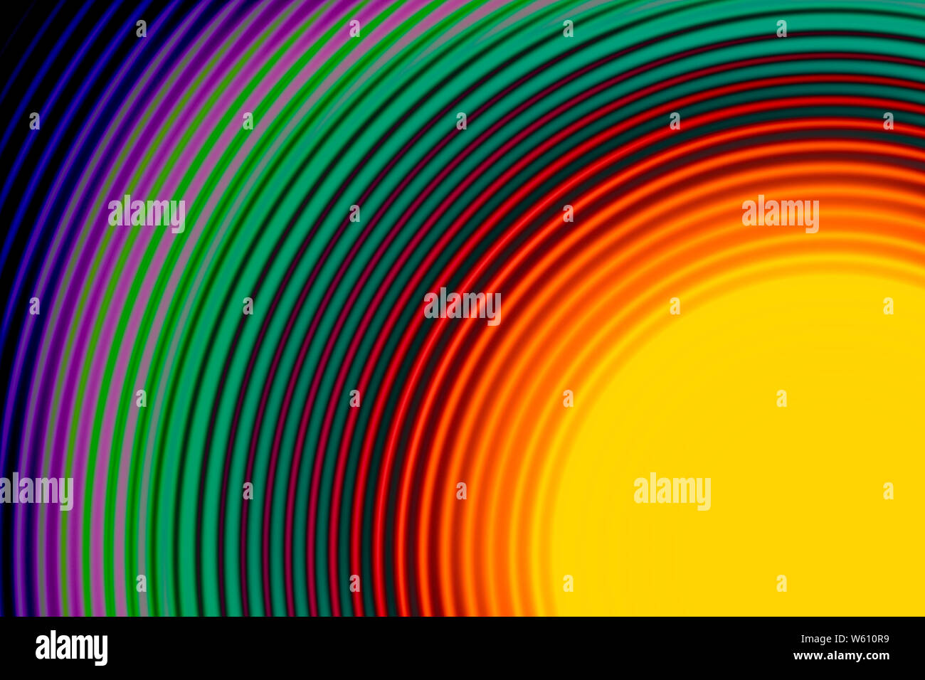 Colorful abstract background with circular lines Stock Photo - Alamy