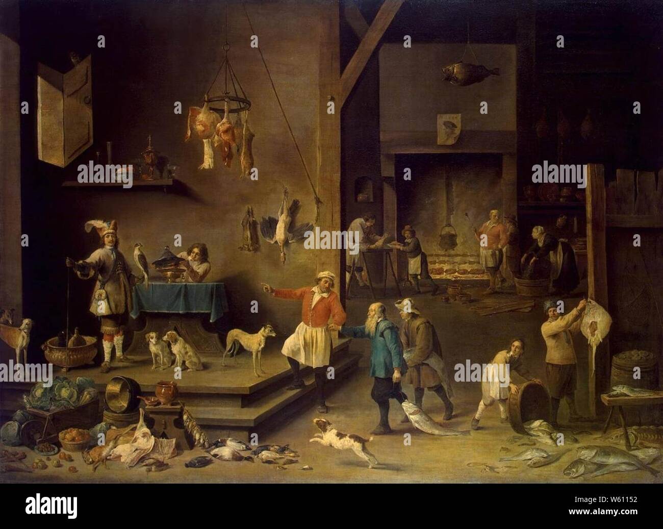 David teniers the kitchen hi-res stock photography and images - Alamy