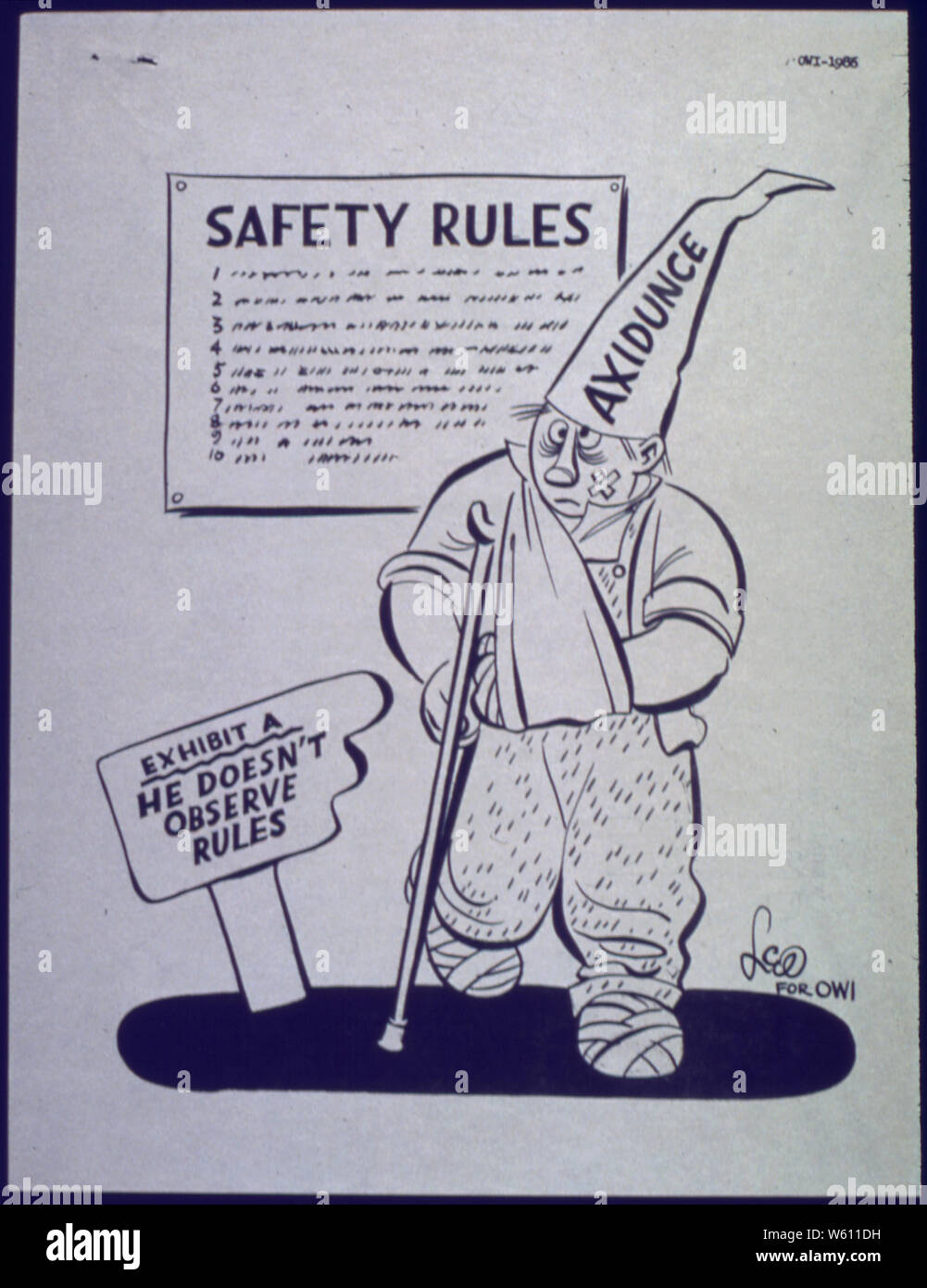 Cartoon safety hi-res stock photography and images - Alamy