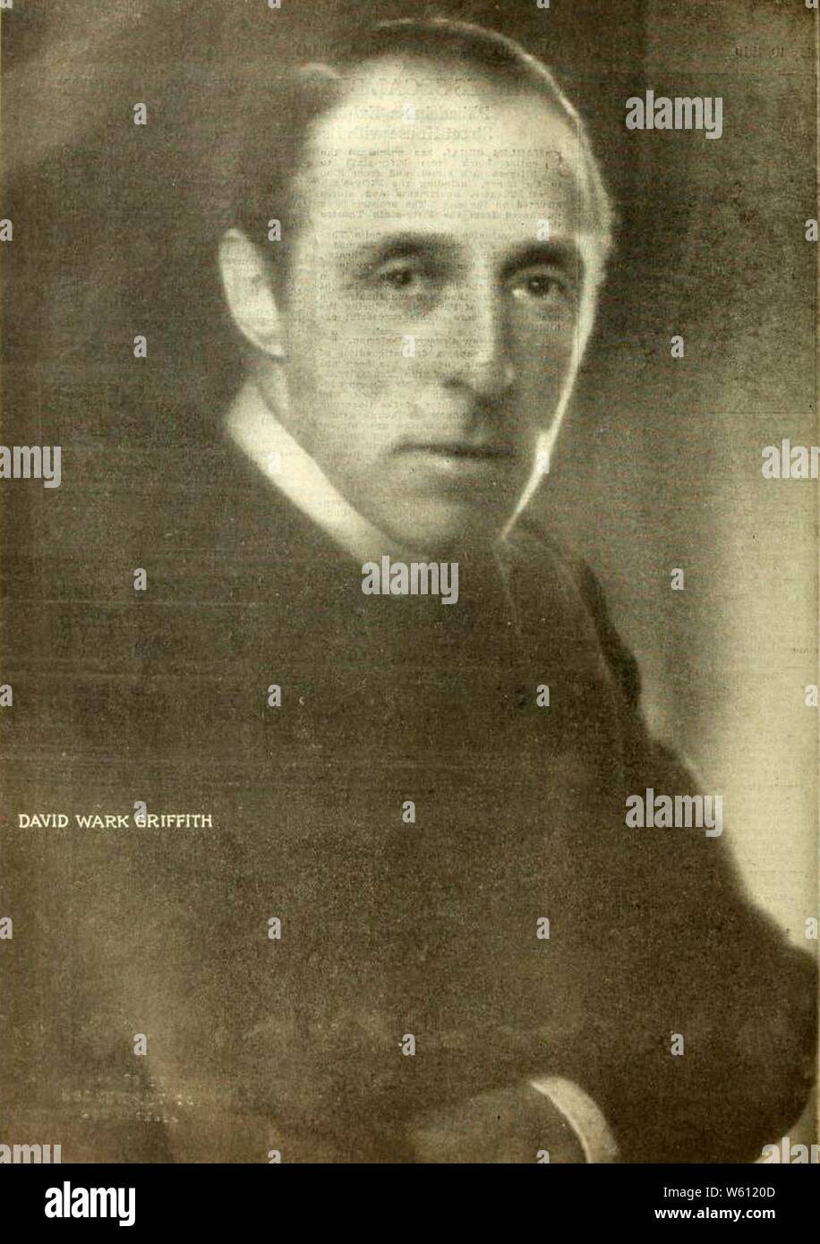David Wark Griffith 1919 Stock Photo - Alamy