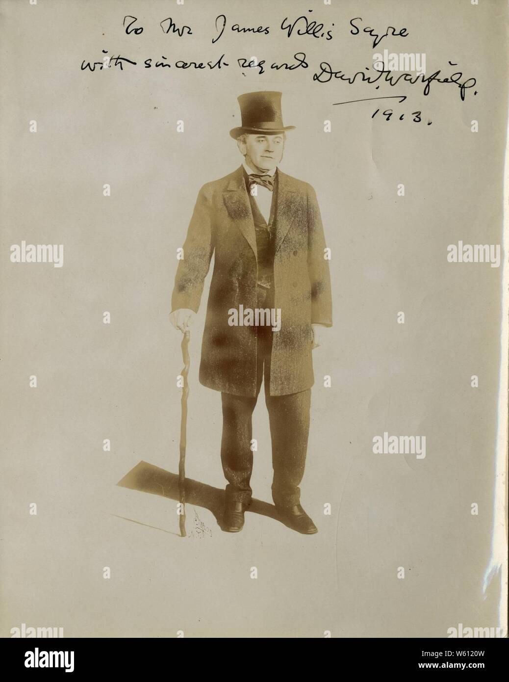 David Warfield, stage actor (SAYRE 10290 Stock Photo - Alamy