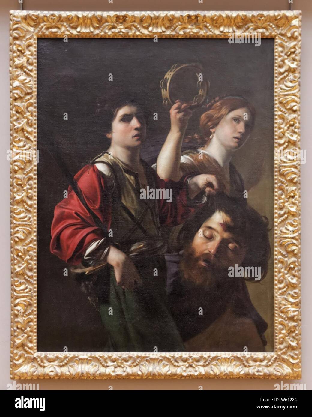 David, Manfredi (Louvre RF 1990-29) 01 Stock Photo - Alamy