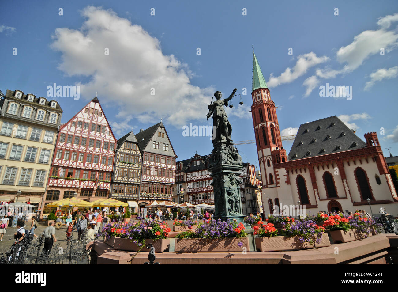 Römerberg, Frankfurt, Germany Stock Photo - Alamy