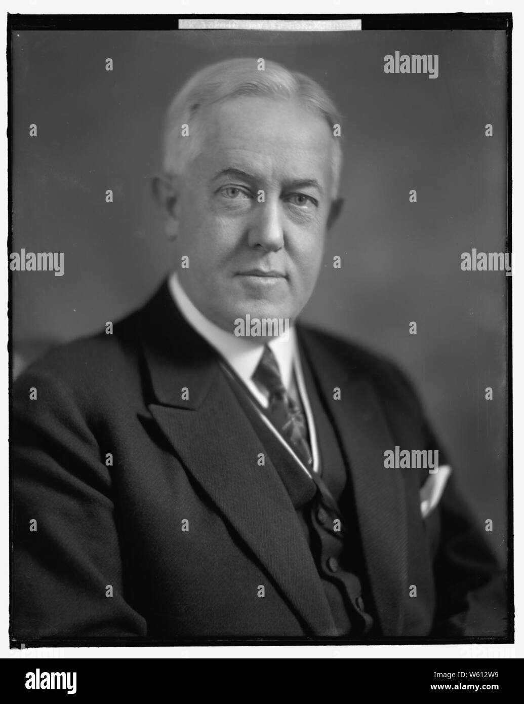 DAVIS, JOHN W. HONORABLE Stock Photo - Alamy