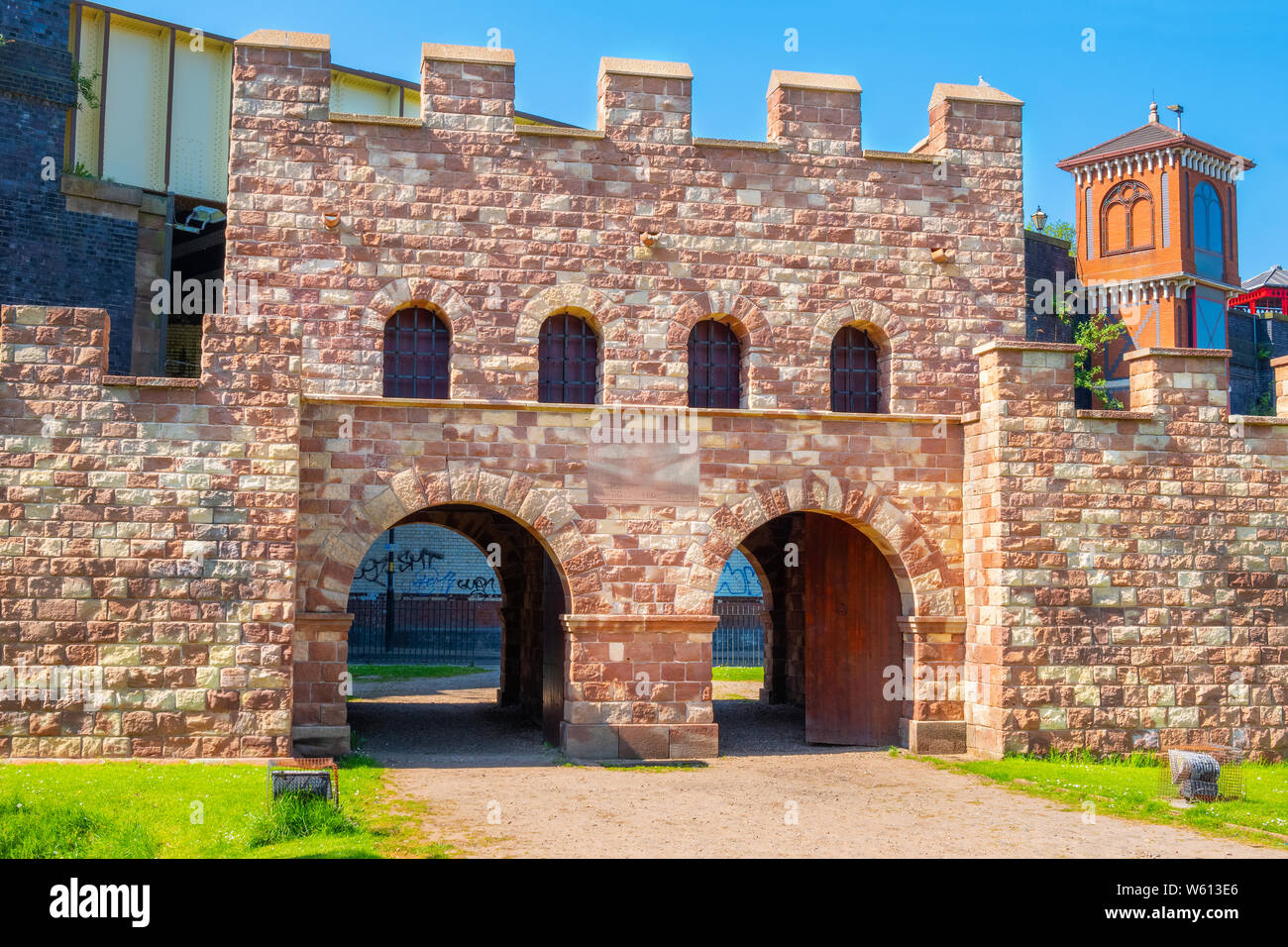 Roman fort castlefield manchester hi-res stock photography and images ...