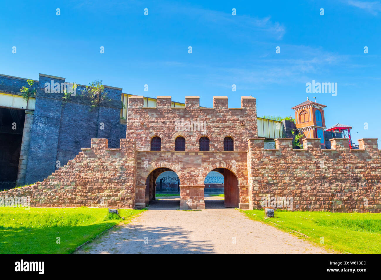 Roman fort castlefield manchester hi-res stock photography and images ...