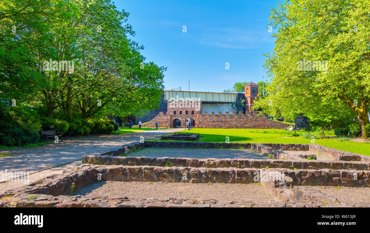 Roman fort of mamucium hi-res stock photography and images - Alamy