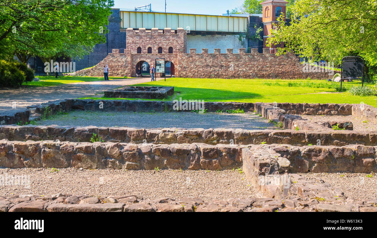 Roman fort castlefield manchester hi-res stock photography and images ...