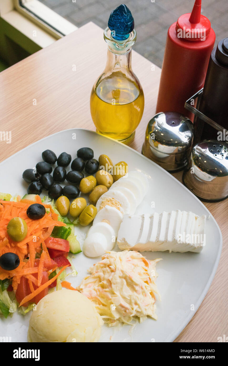 Mediterranean plate hi-res stock photography and images - Alamy