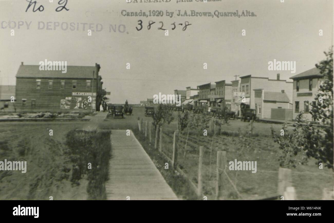 Daysland, Alberta (HS85-10-38258 Stock Photo - Alamy