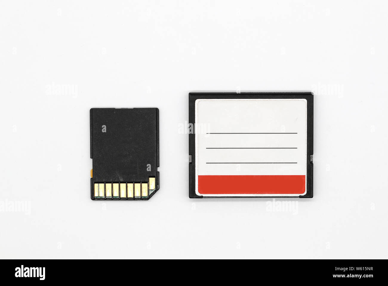 camera memory isolated and white background Stock Photo - Alamy