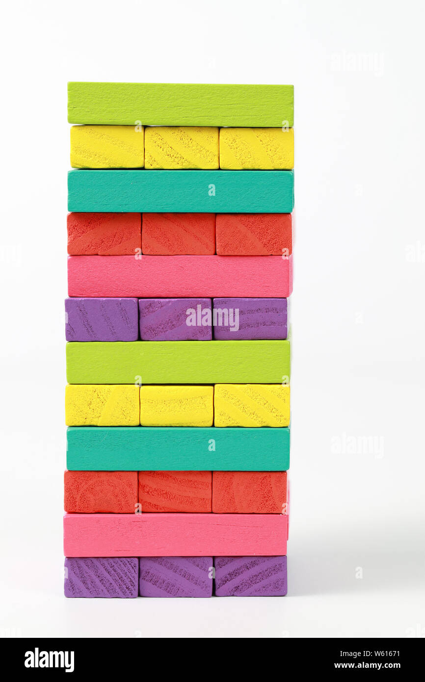 Wooden block stacking, Financial and Business growth concept using as ...