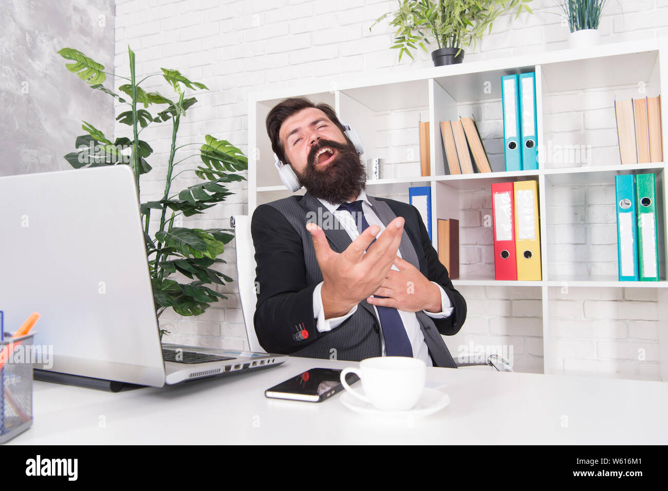 Productivity concept. Successful businessman. Man office worker ... Productivity concept. Successful businessman. Man office worker ...