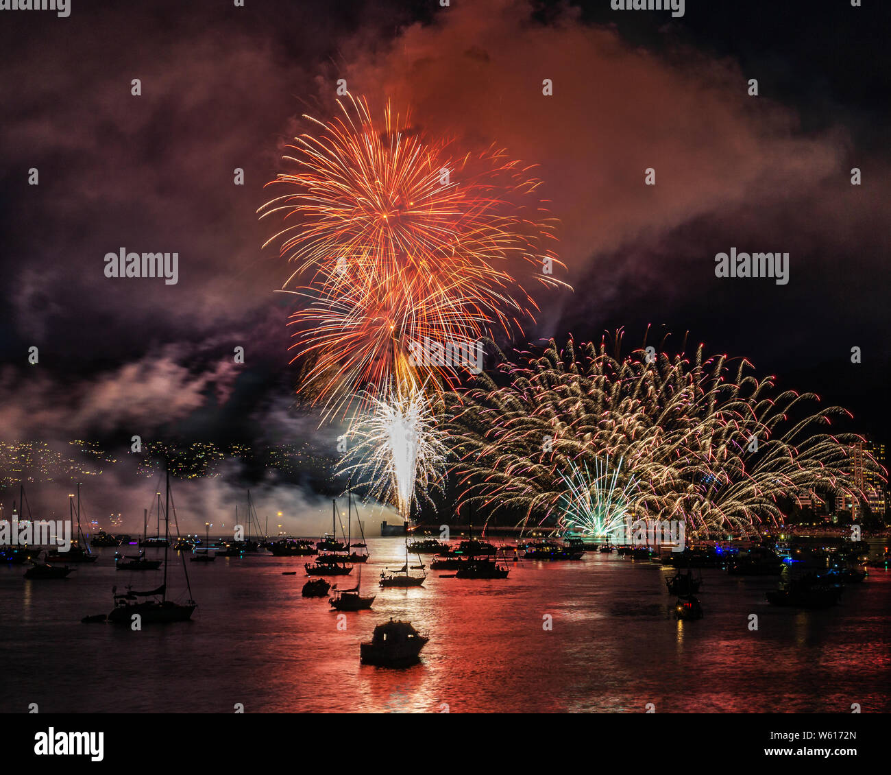 Celebration of Light team India perform fireworks in Vancouver July 27 ...