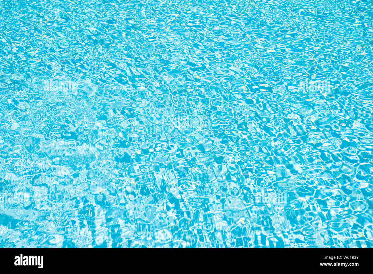Sea transparent clear water. Water surface. Public swimming pool ...