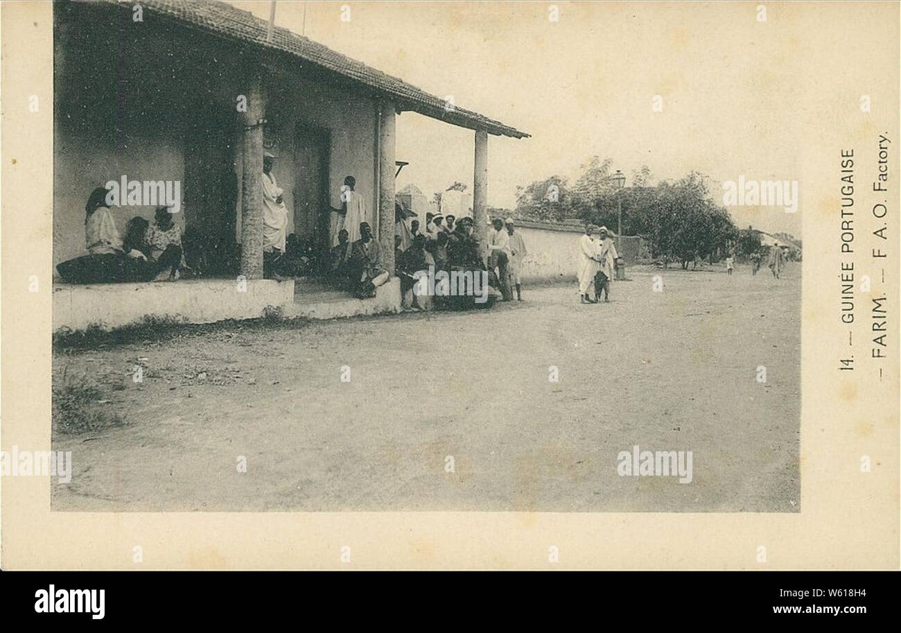 DC - DAL No 14 - Guinée Portugaise - Farim - F.A.O. Factory Stock Photo ...
