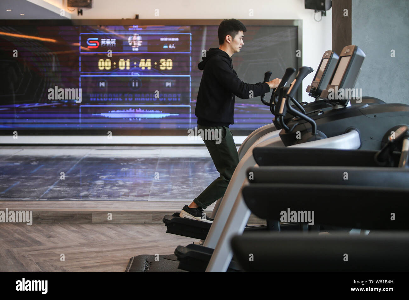 Interior view of the Alibaba Future Hotel - Fly Zoo Hotel of Chinese e ...