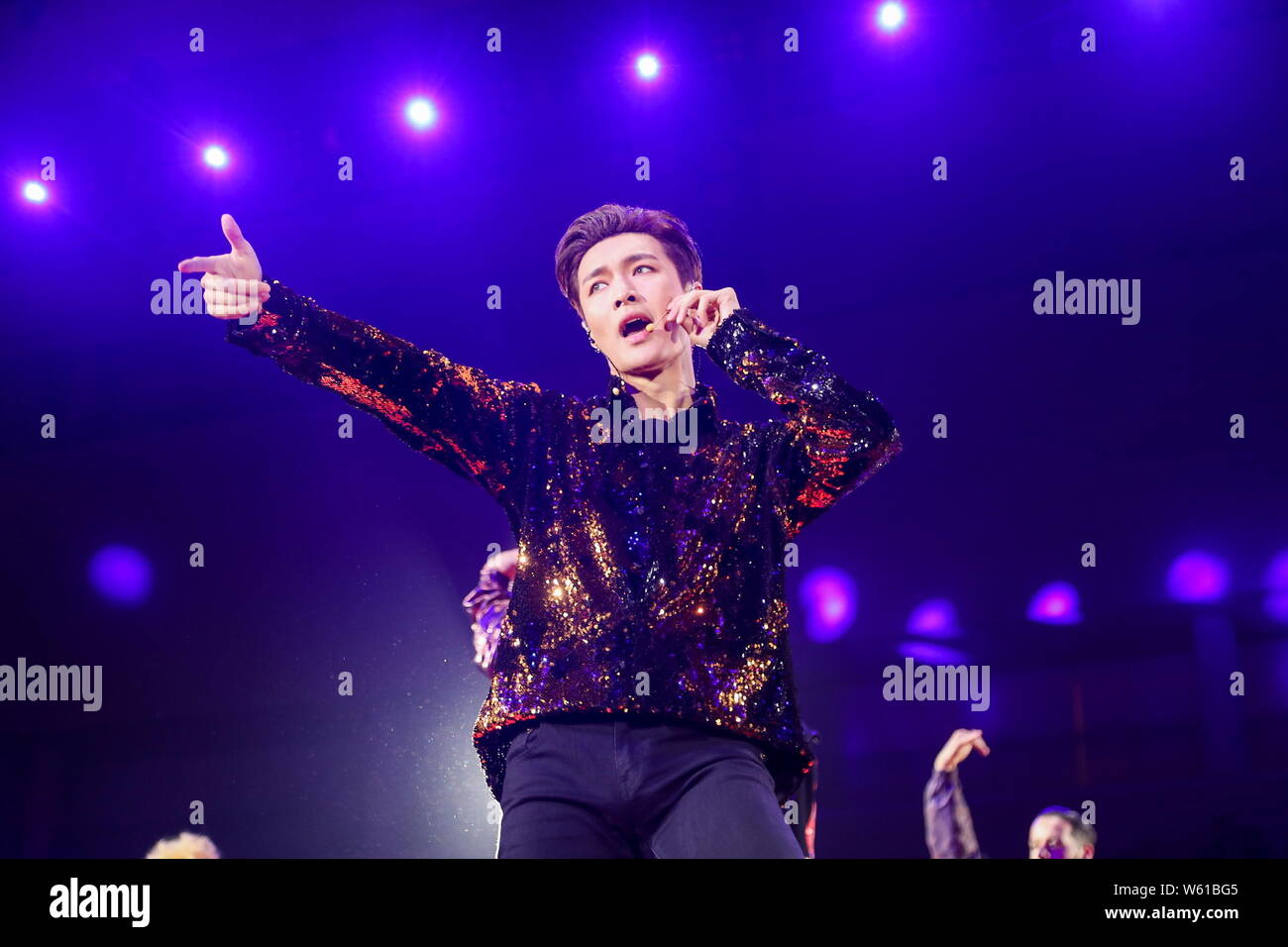 Chinese singer and actor Zhang Yixing, better known as Lay, of South ...