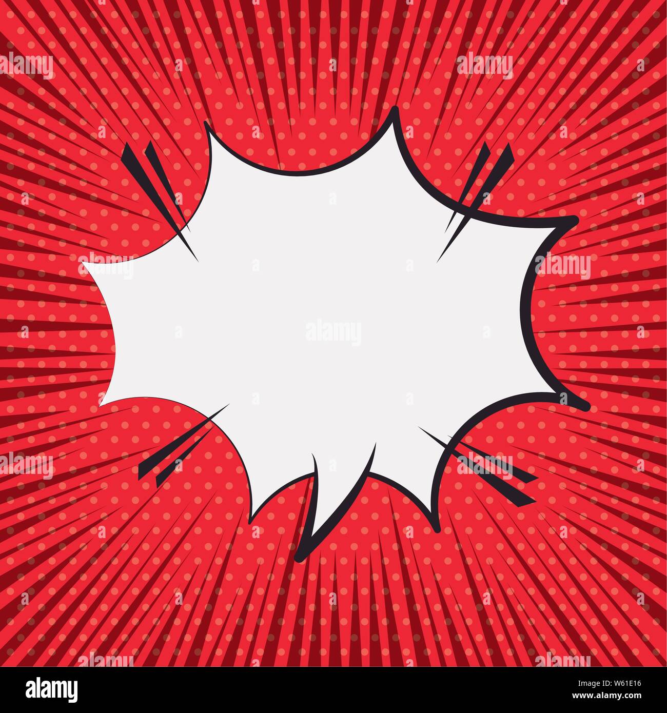 Pop art comic speech bubble Stock Vector Image & Art - Alamy