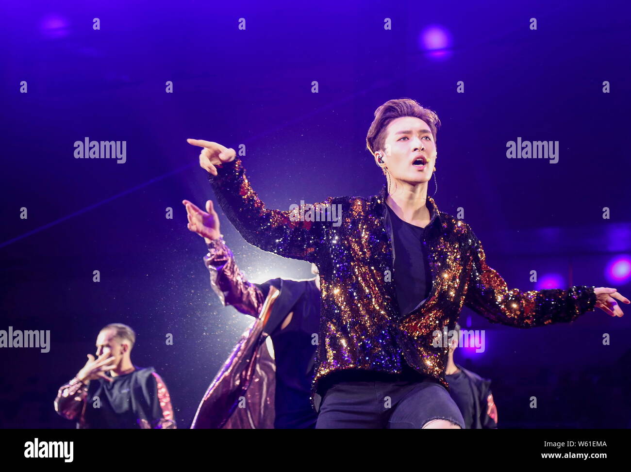 Chinese singer and actor Zhang Yixing, better known as Lay, of South ...