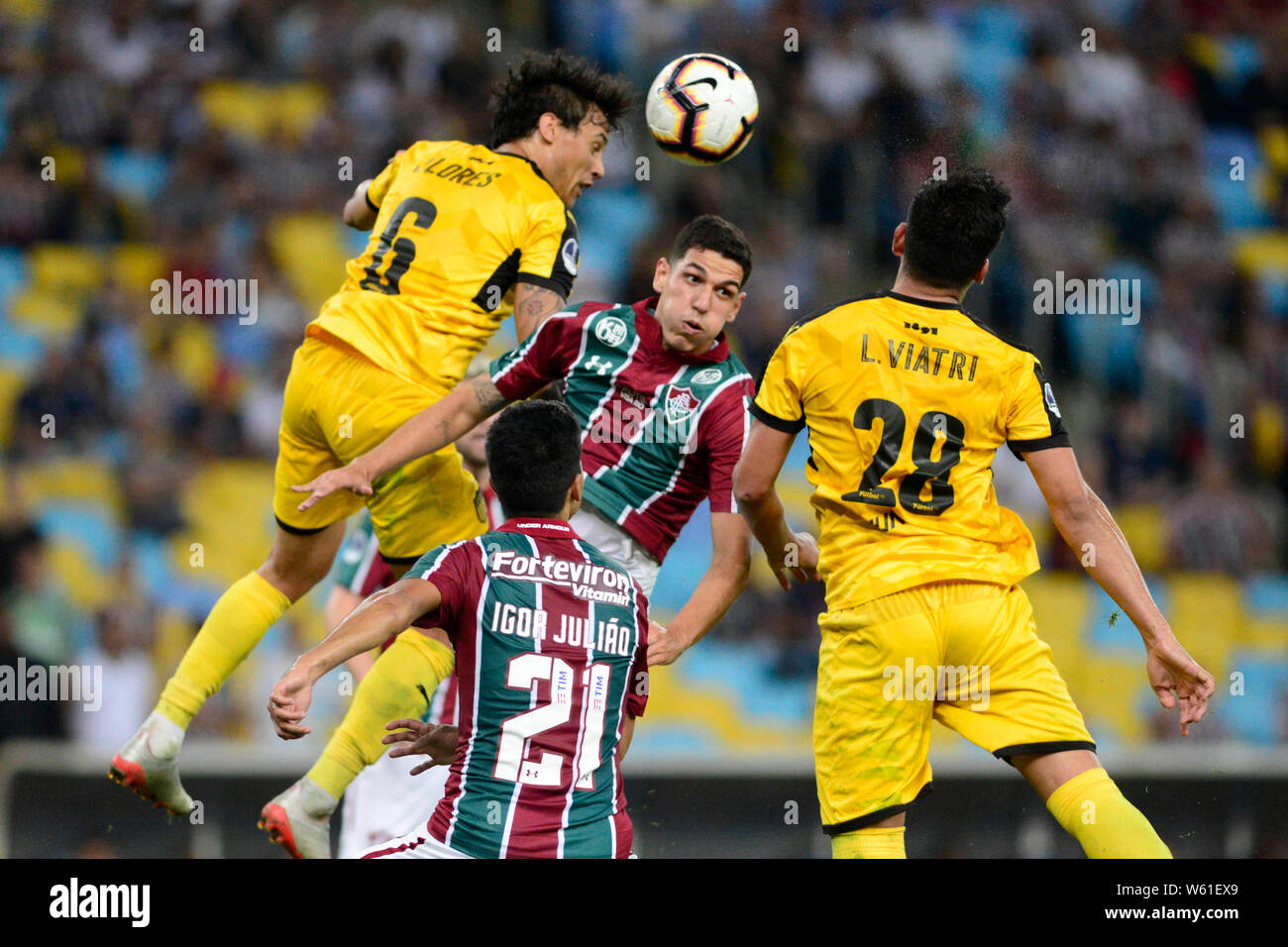Rio De Janeiro, Brazil. 30th July, 2019. Nino and Ignacio Lores during ...