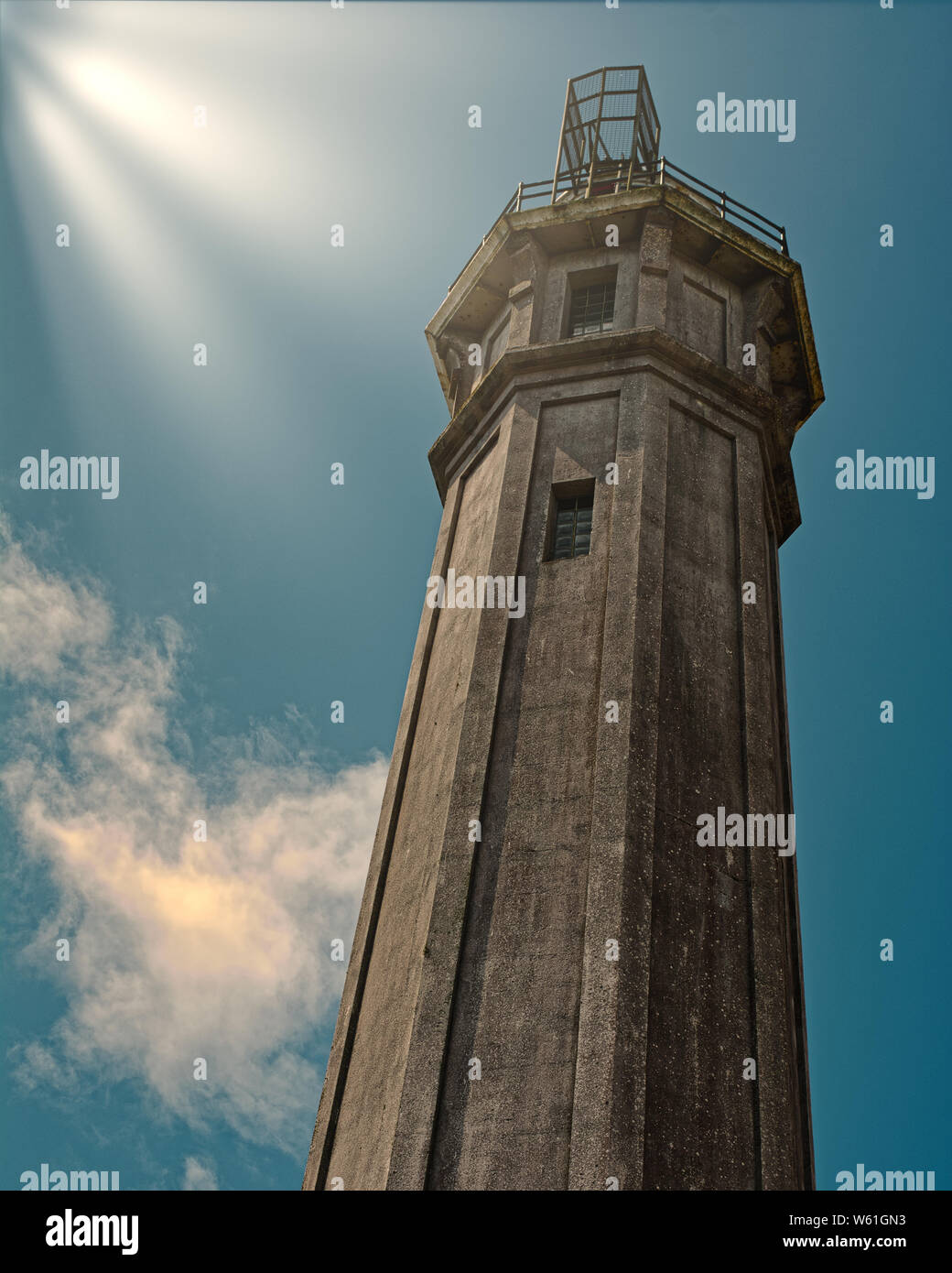 Sun Tower in San Francisco Stock Photo - Alamy