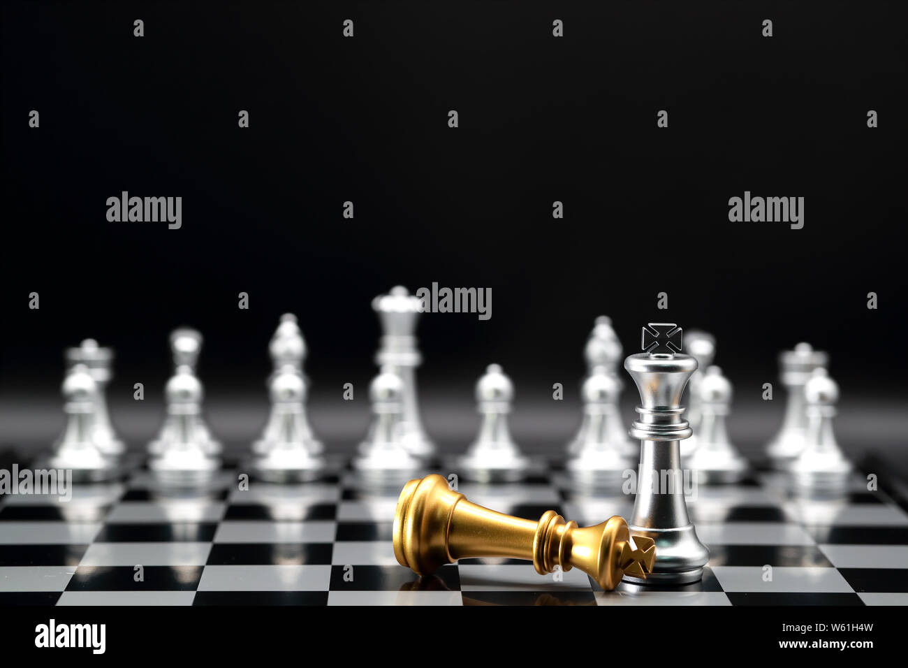 Chess business idea for competition, success and leadership concept ...