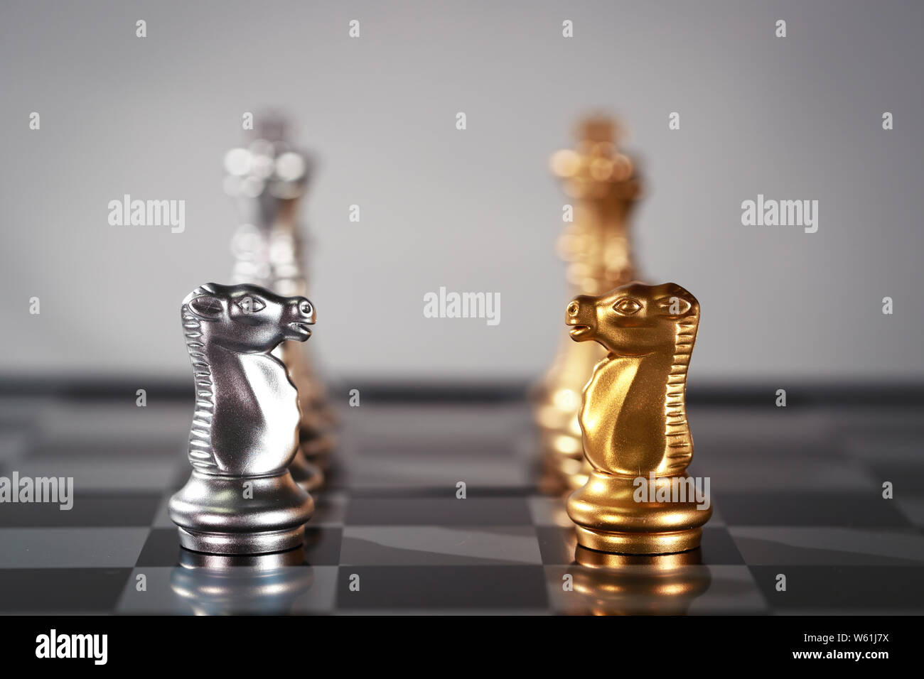 Chess business idea for competition, success and leadership concept ...